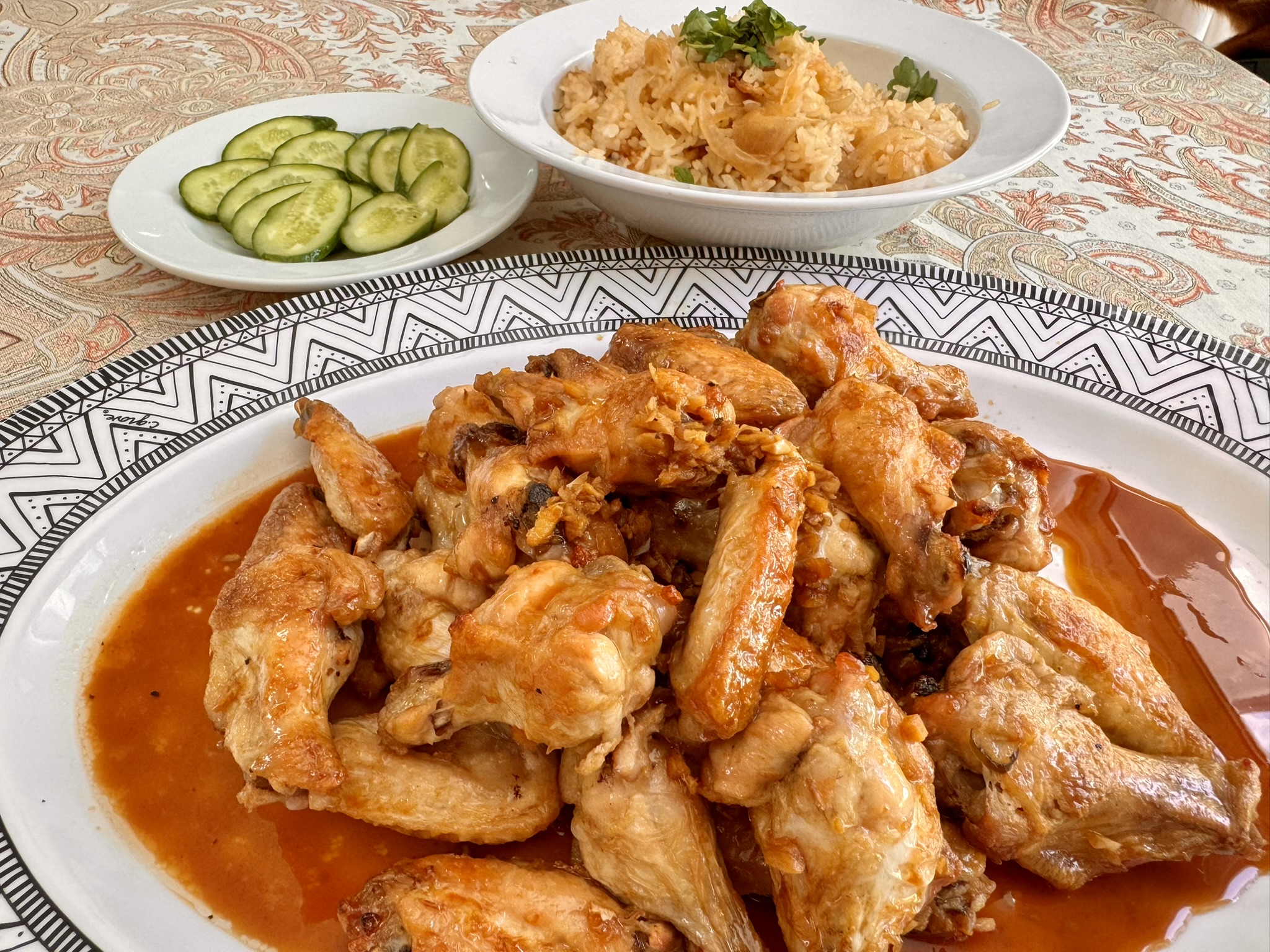 Japanese Fried Chicken - Momofuku Style + Sweet Onion Takikomi Gohan Dinner