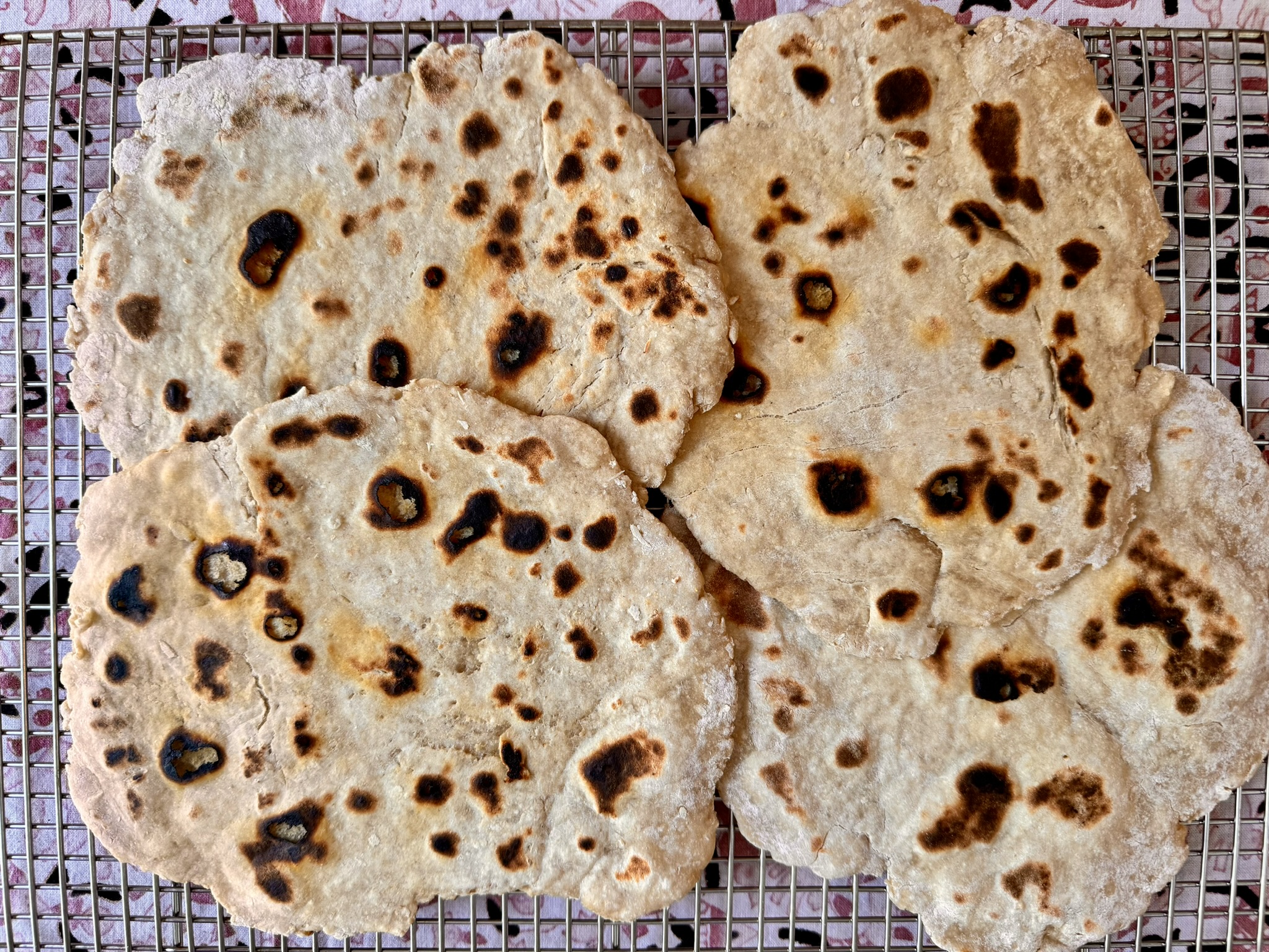 Easy Homemade Flatbread Recipe in a Skillet